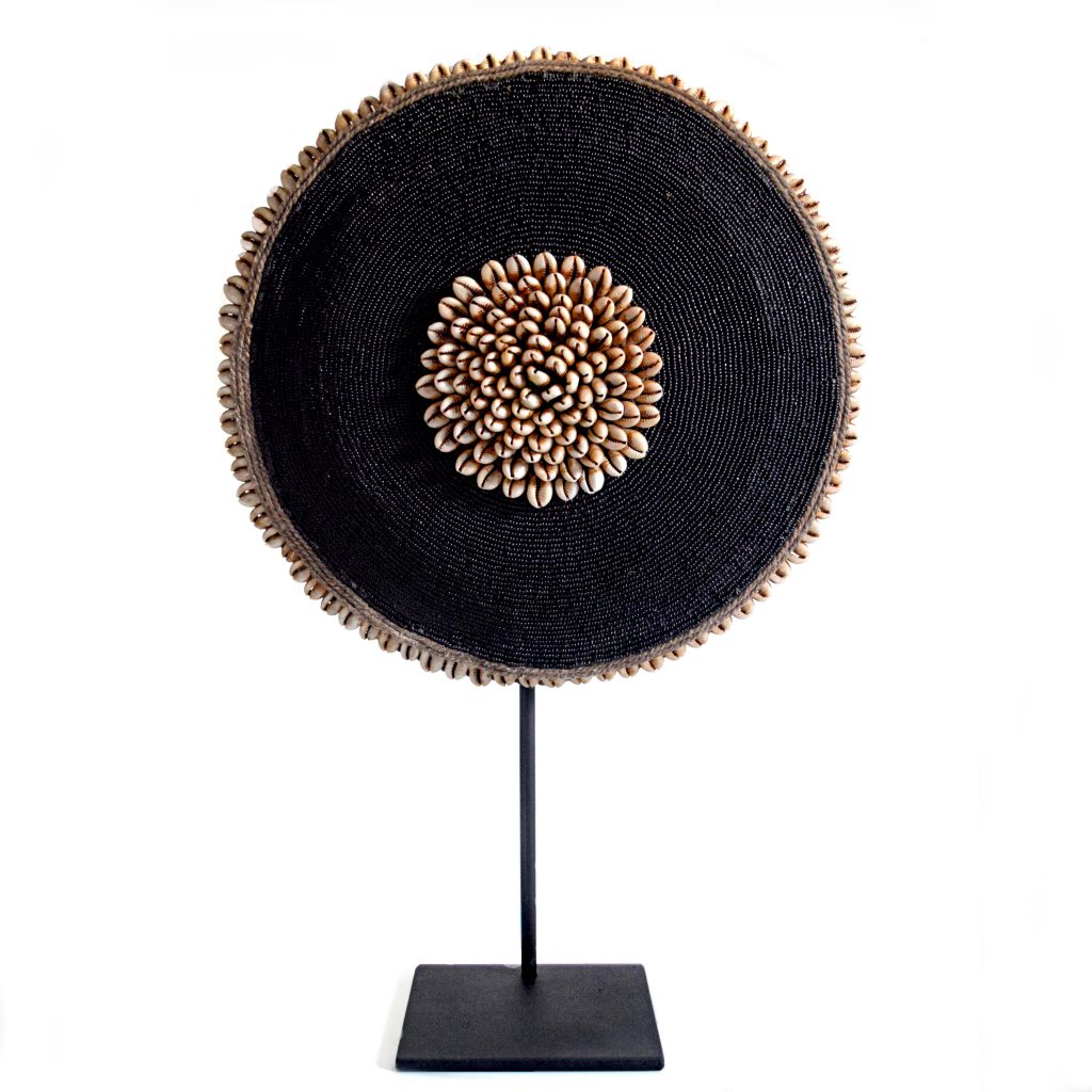 Beads and shells shield - Out of Africa interiors
